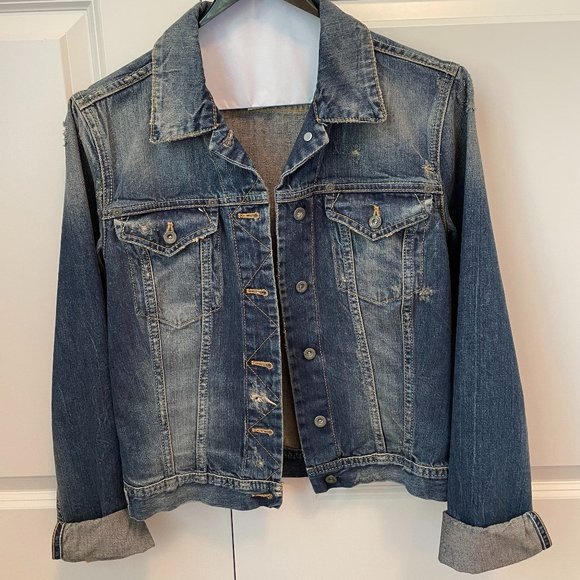 French Connection | Jackets & Coats | French Connection Denim Jacket Sz ...